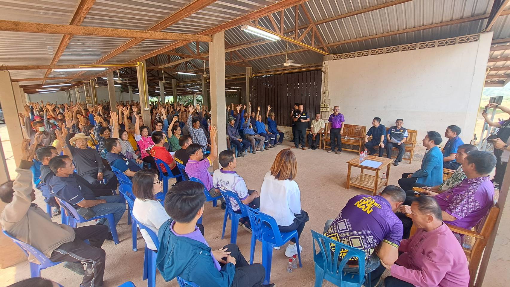 อบจ.น่าน ร่วมเวทีประชาคมการก่อสร้างสะพานข้ามแม่น้ำน่านแทนสะพานเขียว ...